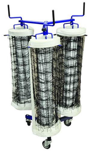 Volleyball Triple Net Keepers Storage Rack - Volleyball Equipment and Gear