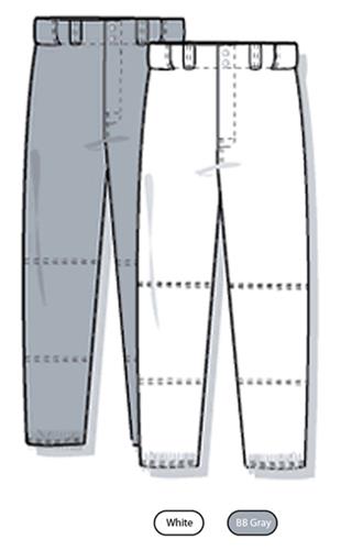 Zip Fly Belt Loop Open Bottom Hem Custom Baseball Pants - Baseball ...