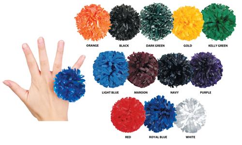 Getz Cheerleaders Solid Spirit Finger Poms - Cheerleading Equipment and ...
