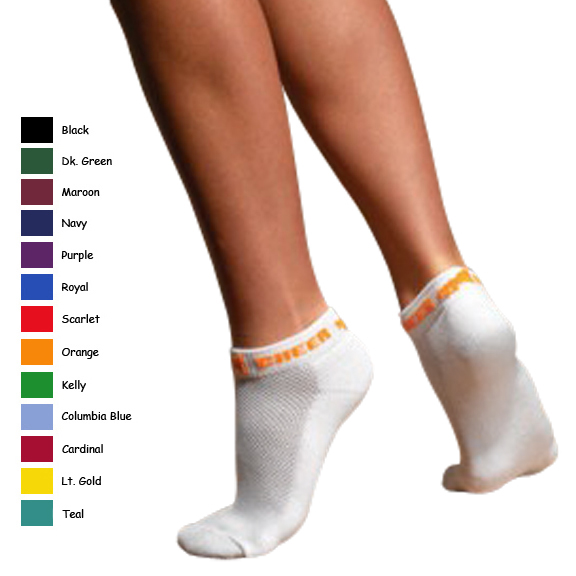 Alleson Microfiber Mega Cheer Cheerleaders Socks - Cheerleading ...