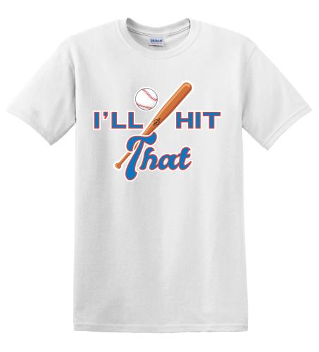 Epic Adult/Youth Hit That Cotton Graphic T-Shirts - Baseball Equipment ...
