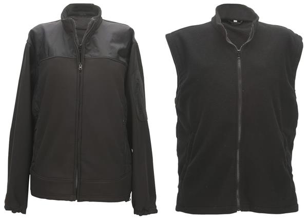 Vos Sports Adult 2-In-1 Soft Shell Jacket Inner Vest 9601 ...