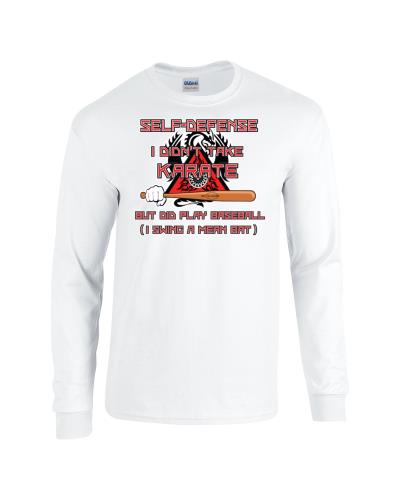 Epic Self Defense Long Sleeve Cotton Graphic T-Shirts - Soccer ...