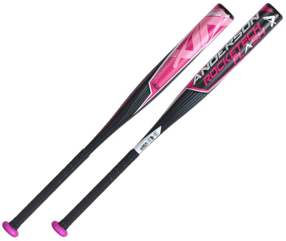E165719 Anderson 2021 Rocketech Flash -12 Fastpitch Softball Bat