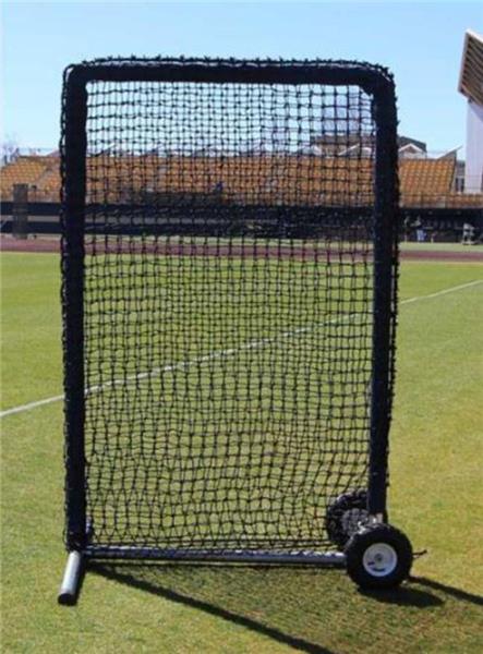 Cimarron 4'x6' #42 or #84 Premier Baseball Safety Net & Frame W/Wheels ...