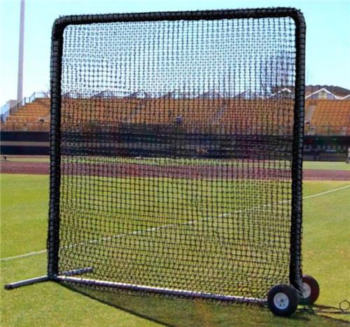 Cimarron 8'x8' #84 #42 Premier Baseball Fielder Net & Frame W/Wheels ...