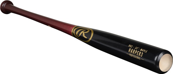 Rawlings 2021 Bryce Harper Pro Label Wood Bat BH3PL - Baseball ...