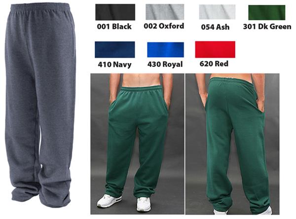 Soffe Adult Heavy Weight Pocket Fleece Sweat Pants - Soccer Equipment ...