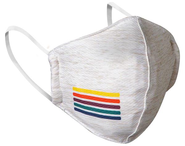 Adult (Stripes) Multi Purpose Mask - Ear Elastic MPME (Each)