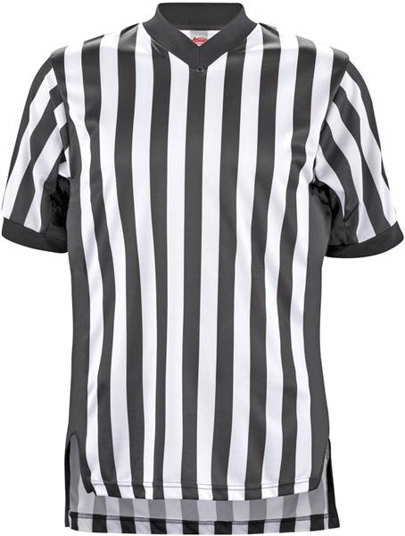 Basketball 1" Stripe SS Referee Shirt Underarm/Neck Vents & Lanyard ...