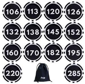 NFHS Wrestling Referee Random Draw Kit (14-Chips with Pouch ...