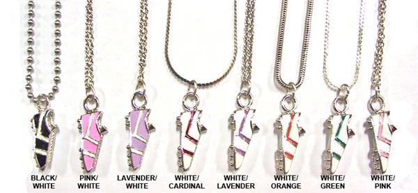 Sport Cleat Necklaces Unique Gifts (11 colors) - Closeout Sale - Soccer ...