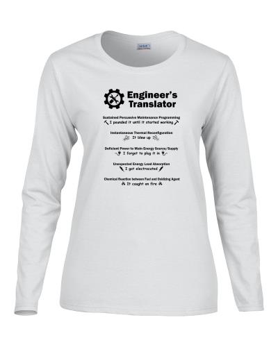 Epic Ladies Translator Long Sleeve Graphic T-Shirts - Soccer Equipment ...