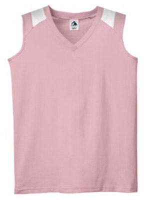 Augusta Ladies' Poly/Cotton Color Block Jersey - Baseball Equipment & Gear