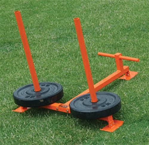 Fisher Football Push/Pull Sled and Harness Set - Football Equipment and ...