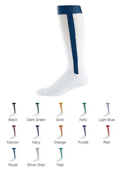 Augusta Sportswear Baseball Stirrup Socks Intermediate 9-11 - Baseball ...