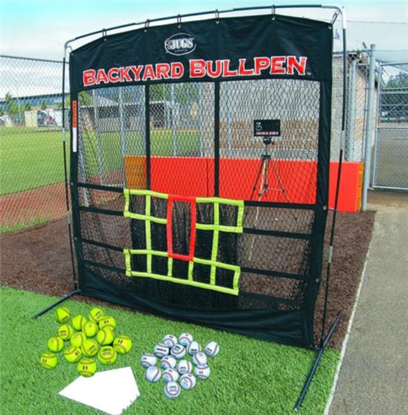 JUGS Backyard Bullpen Baseball or Softball Package - Baseball Equipment ...