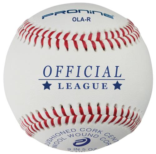 Pro Nine Official League Raised Seam Baseballs (dz) - Baseball ...