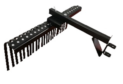 E171752 Yard Tuff 48" Sleeve Hitch Landscape Rake