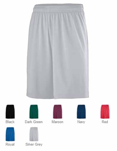 Augusta Sportswear Youth Poly/Spandex Short - Basketball Equipment and Gear