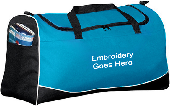 Augusta Sportswear Large Tri-Color Sport Bags - Baseball Equipment & Gear