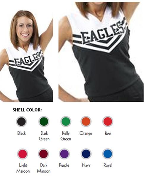 Cheer Fantastic Cheerleaders Uniform Shell CF1077V - Closeout Sale ...