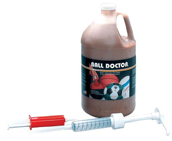 Ball Doctor Seals Leaks Gallon with Syringe - Soccer Equipment and Gear
