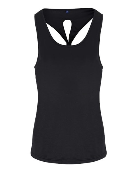 Ladies' Tridri Venus Knot-Back Yoga Tank TD042 - Soccer Equipment and Gear