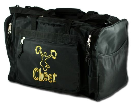 Sassi Designs Custom Cheer leaders Custom Cheer Square Duffle Bag ...