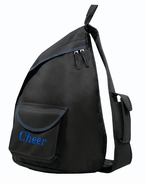 Sassi Designs Custom Cheer Sling Bags Royal Custom Cheer - Cheerleading ...