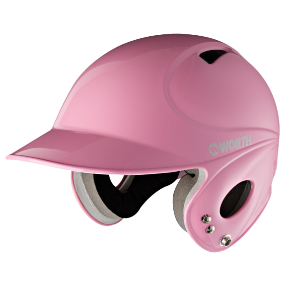 Worth Pink Low Profile T-ball Batter's Helmets - Baseball Equipment & Gear