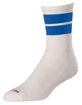 TCK Syracuse 2 Stripe Lacrosse Crew Socks - Lacrosse Equipment and Gear
