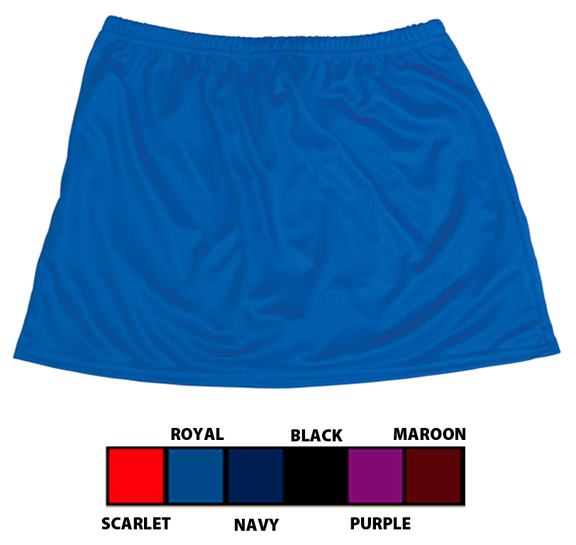 Mock Mesh Cheerleaders Skirt With Shorts - Cheerleading Equipment and Gear