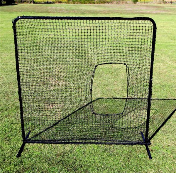 Cimarron 7x7 #42 Softball Net and Frame - Baseball Equipment & Gear