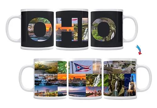 State of Ohio ThermoH Exray Color Changing Coffee Mug SOOH1001 ...