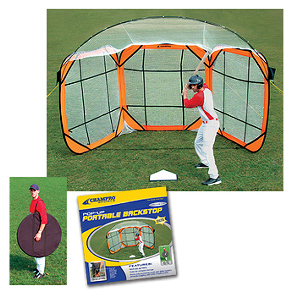 Champro Baseball Portable Backstop Screens - Baseball Equipment & Gear