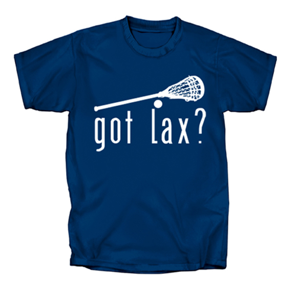 Lacrosse "Got Lax?" T-shirts - Lacrosse Equipment and Gear