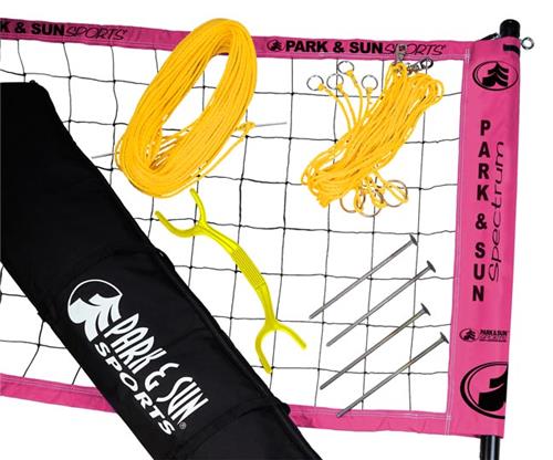 Park & Sun Spectrum 2000 Pink Volleyball Sets - Volleyball Equipment ...