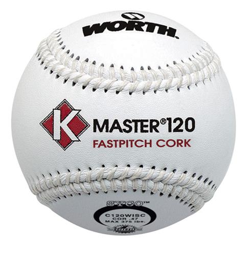 12" ISC Fastpitch K-Master Cork Official Softball - Baseball Equipment ...