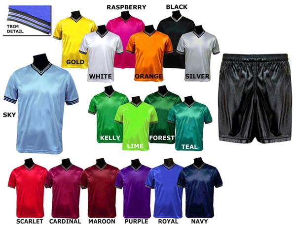 Closeout Uniform Kit ( Includes Jersey & Short) - Soccer Equipment and Gear