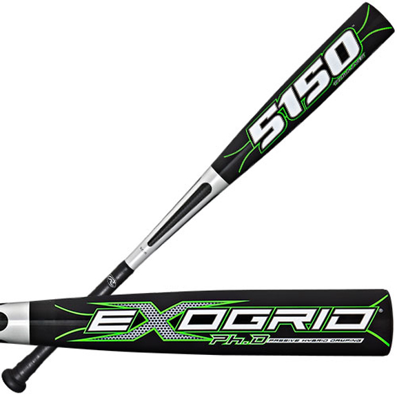 E19078 Rawlings 5150 EXOGRID HS/Collegiate Baseball Bats