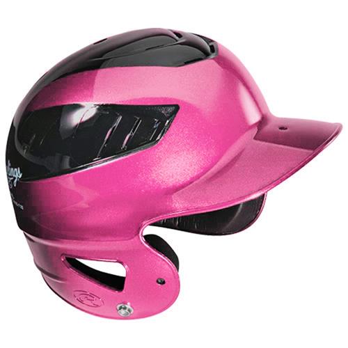 Coolflo Pink 2-Tone Baseball Batting Helmets - Baseball Equipment & Gear