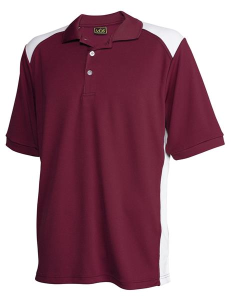 Vos Sports Adult Colorblock Performance Polo Shirt - Cheerleading ...