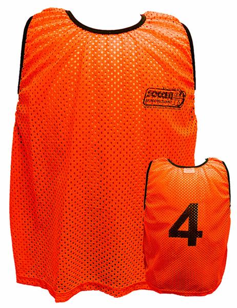 Soccer Innovations Adult Size Numbered Scrimmage Vest 1-18 - Soccer ...