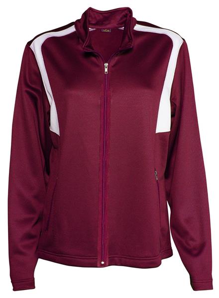 Vos Sports Ladies Performance Full Zipper Jacket - Baseball Equipment ...
