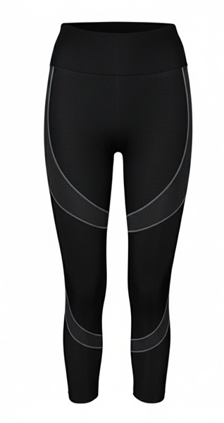 High-Waist Compression Leggings, Womens Seamless Sport Workout Yoga ...