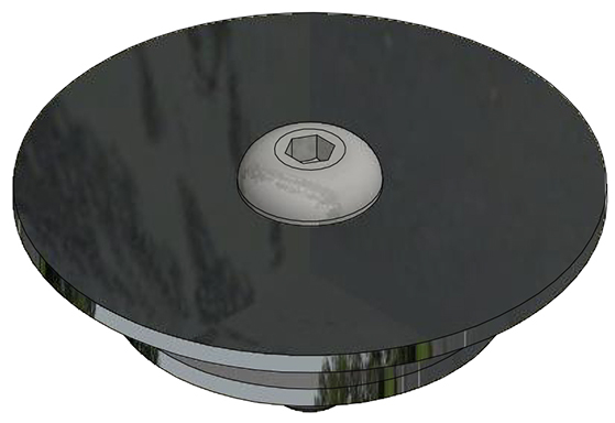 Gared Locking Ground Sleeve Cap 6827 - Volleyball Equipment and Gear