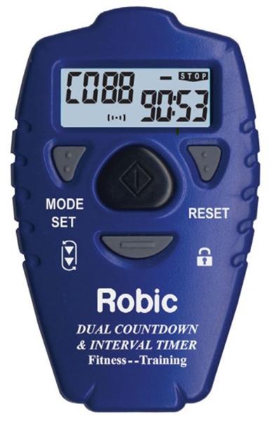 Robic Timers SC-513 Handheld Dual Interval Countdown Timer - Soccer ...