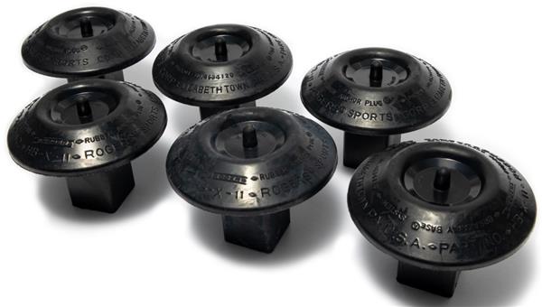 Rogers Ground Anchor Base Plugs (Set of 6) - Baseball Equipment & Gear