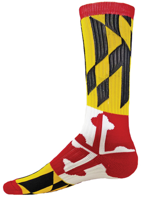 Adult Medium 9-11 "Multi-Colored" Crew Socks (1-Pair) - Closeout Sale ...
